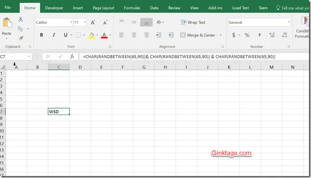  How To Generate Random Strings In Excel Developer Publish